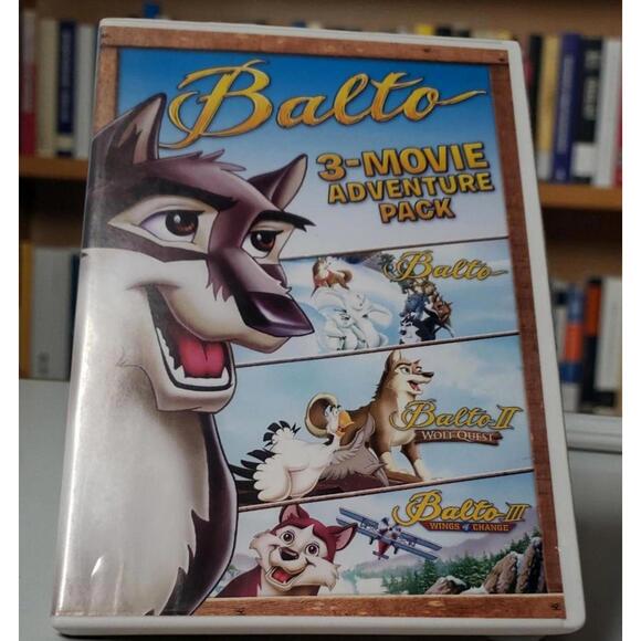 Media | Balto 3movie Adventure Pack Dvd Set Used Minor Disc Scuffs ...